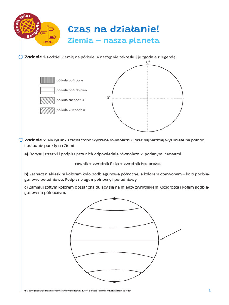 D-Dzial-1-Temat-1-Ziemia-Nasza-Planeta - Kopia | PDF
