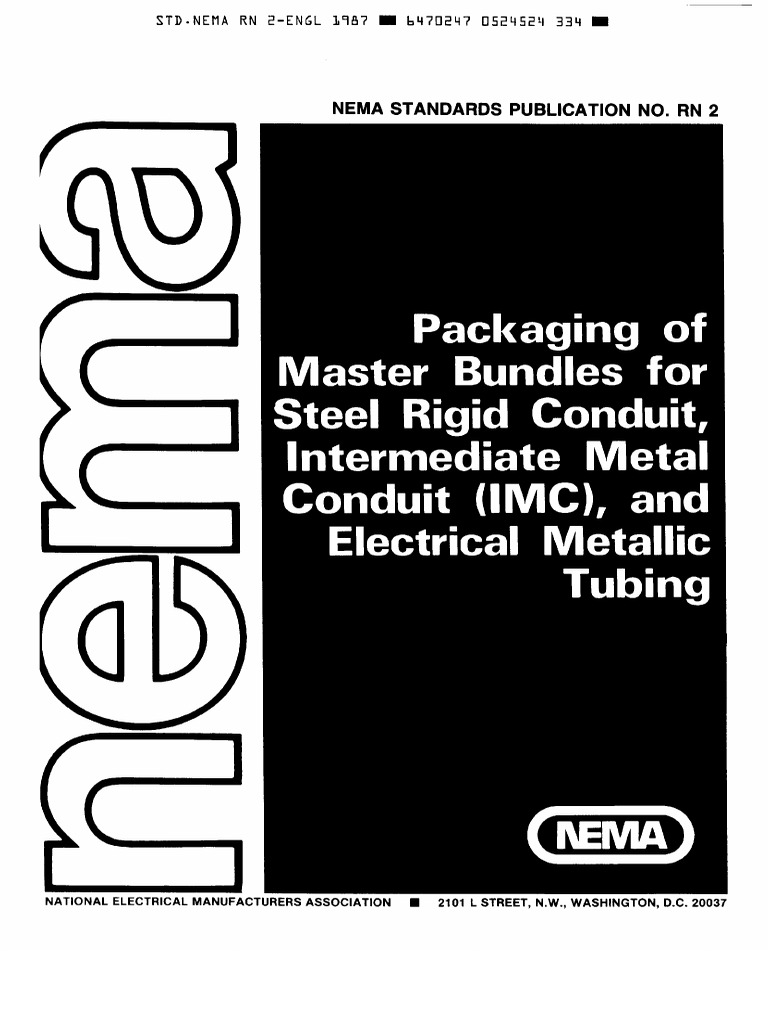 NEMA RN 2 Metallic Tubing | PDF