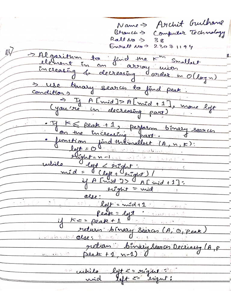 Daa Assignment | PDF