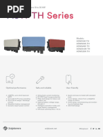 Solaryaan 1 Phase Datasheet July 22 | PDF | Alternating Current | Mains ...
