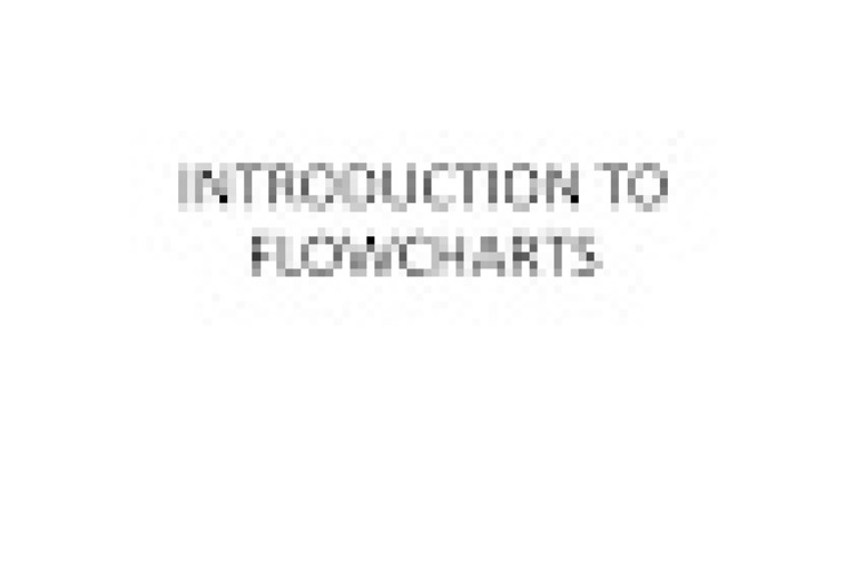 Introduction to Flowcharts (1) | PDF