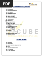 Aptitude Topics A To Z | PDF