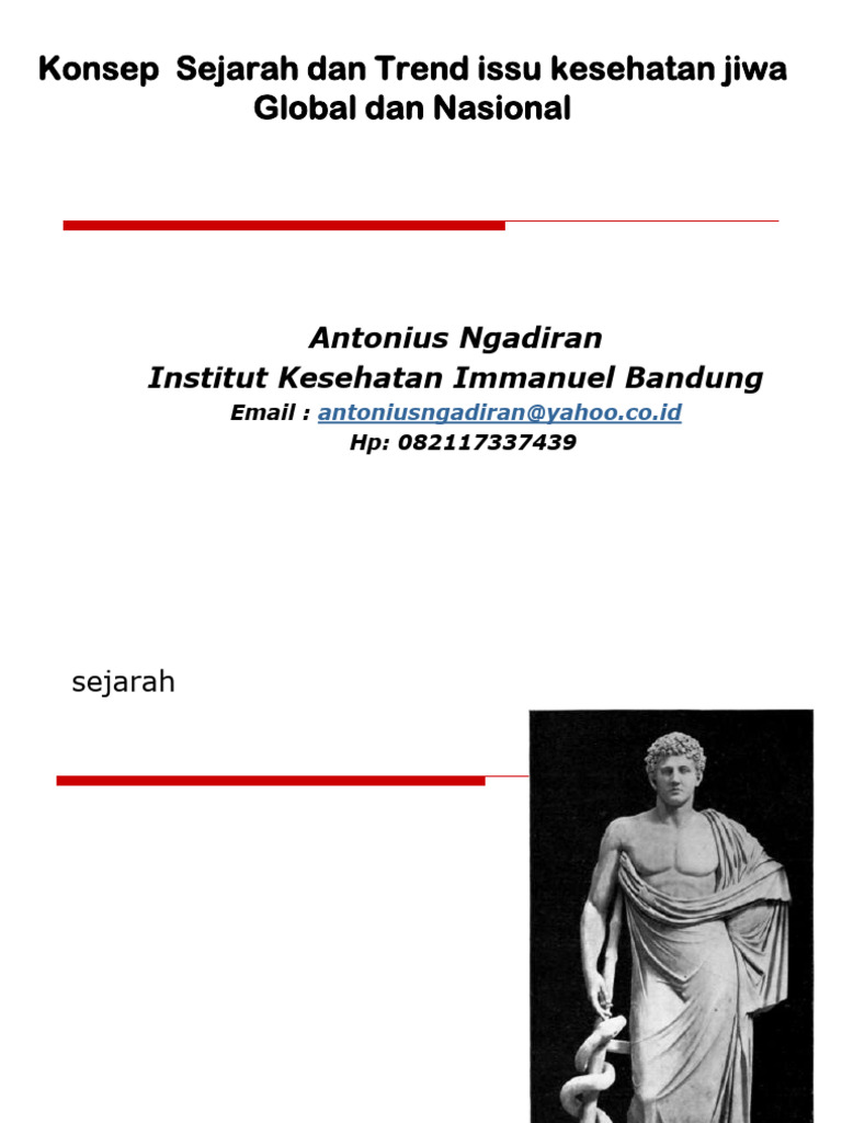 Konsep Dasar Kesehatan Jiwa Dan Trend Dan Issu | PDF