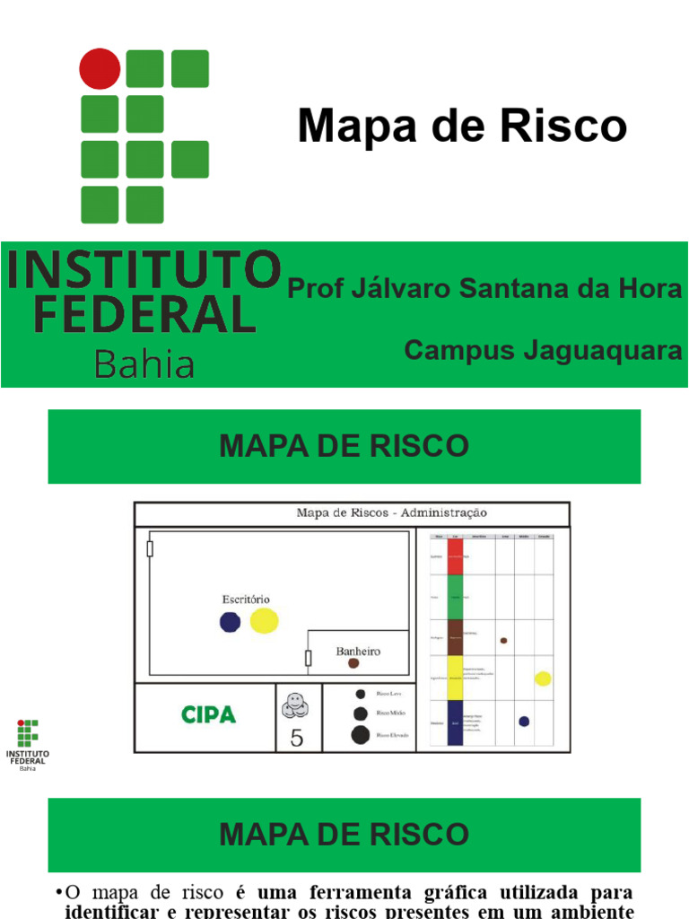 Aula 3 - MAPA de Risco | PDF
