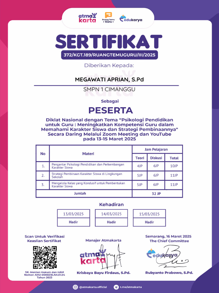 Atma Karta - 2025 03 19 | PDF