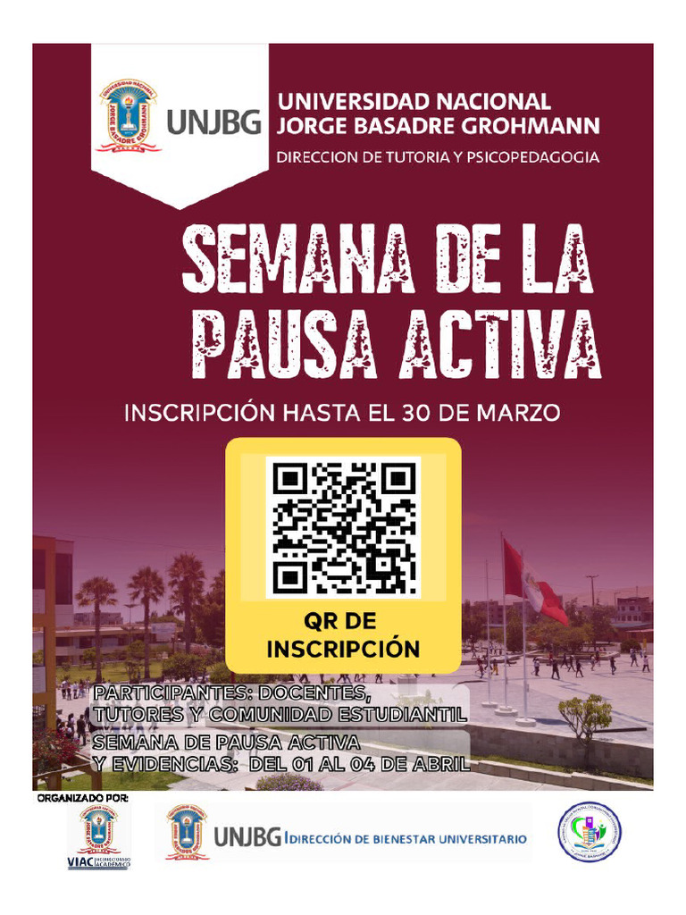 AFICHE PDF Actividad Pausa Activa | PDF