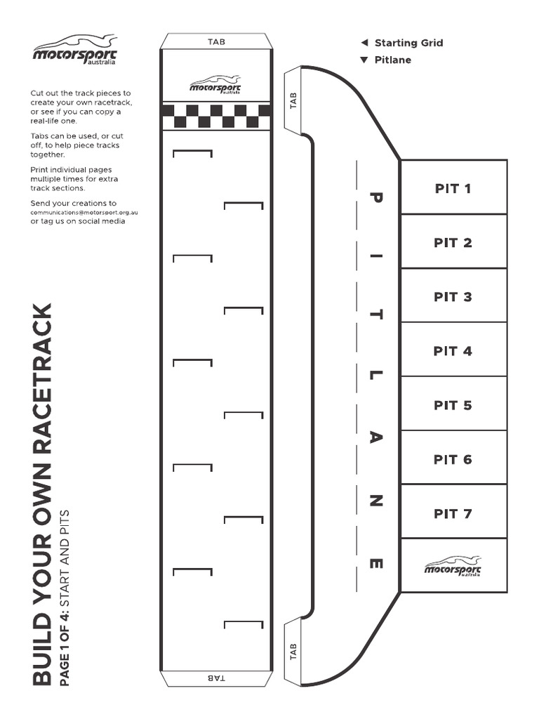 Build Your Own Racetrack | PDF