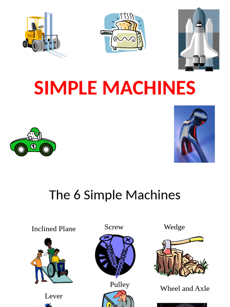 Simple Machines For Tega | PDF | Machines | Lever
