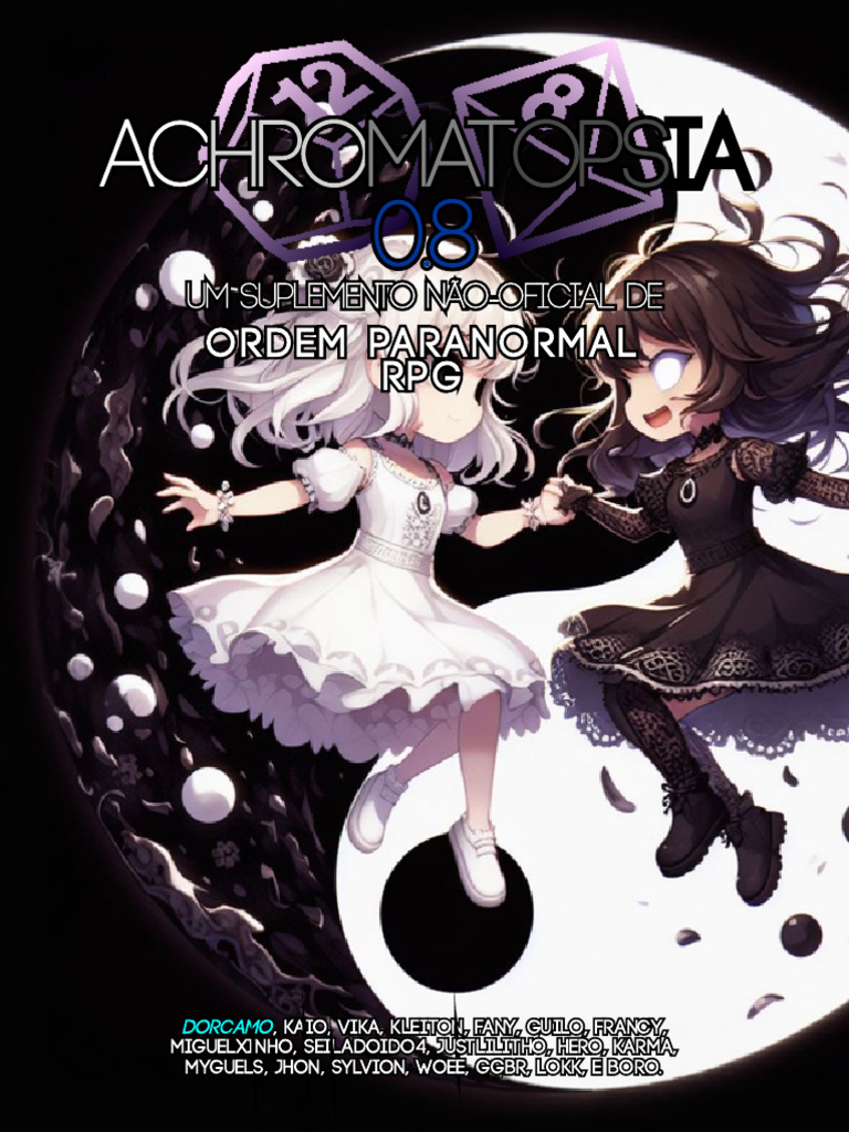 Suplemento Achromatopsia para RPG | PDF | Jogos de RPG | Morte