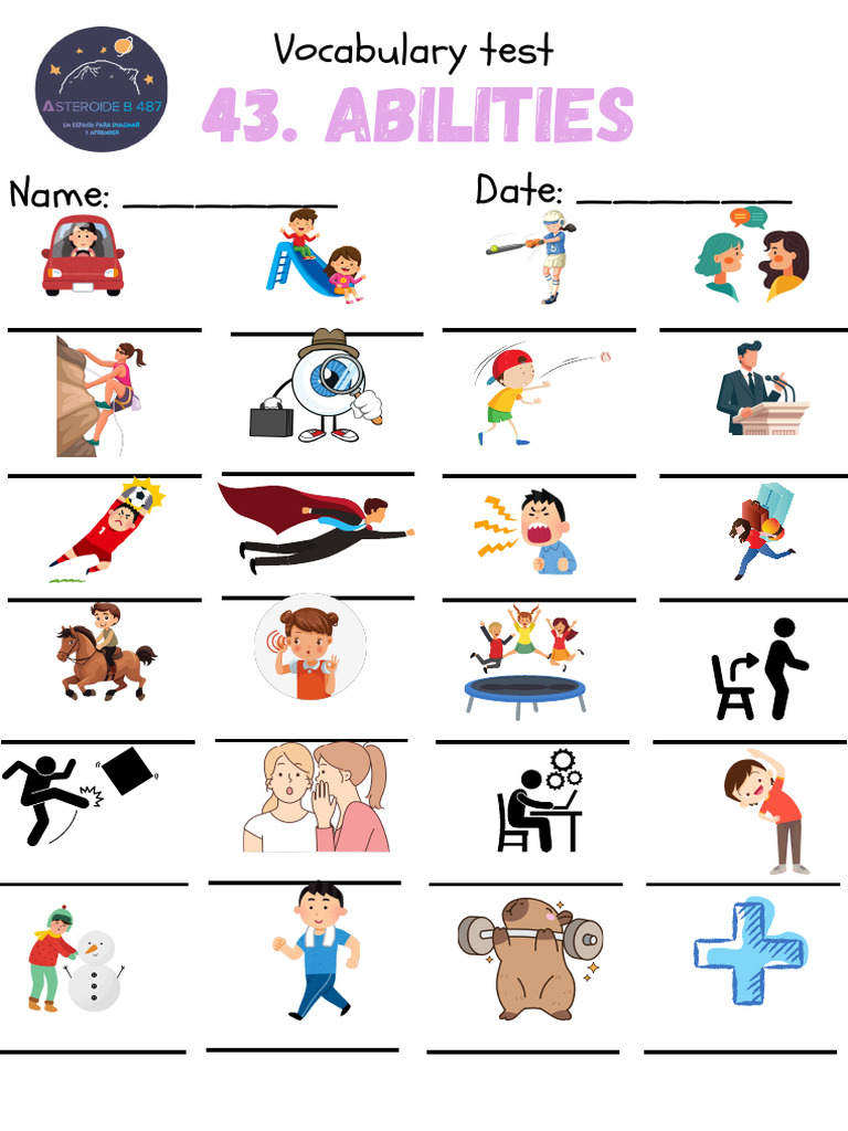 43 Vocabulary Test Abilities - 20250407 - 064838 - 0000 | PDF