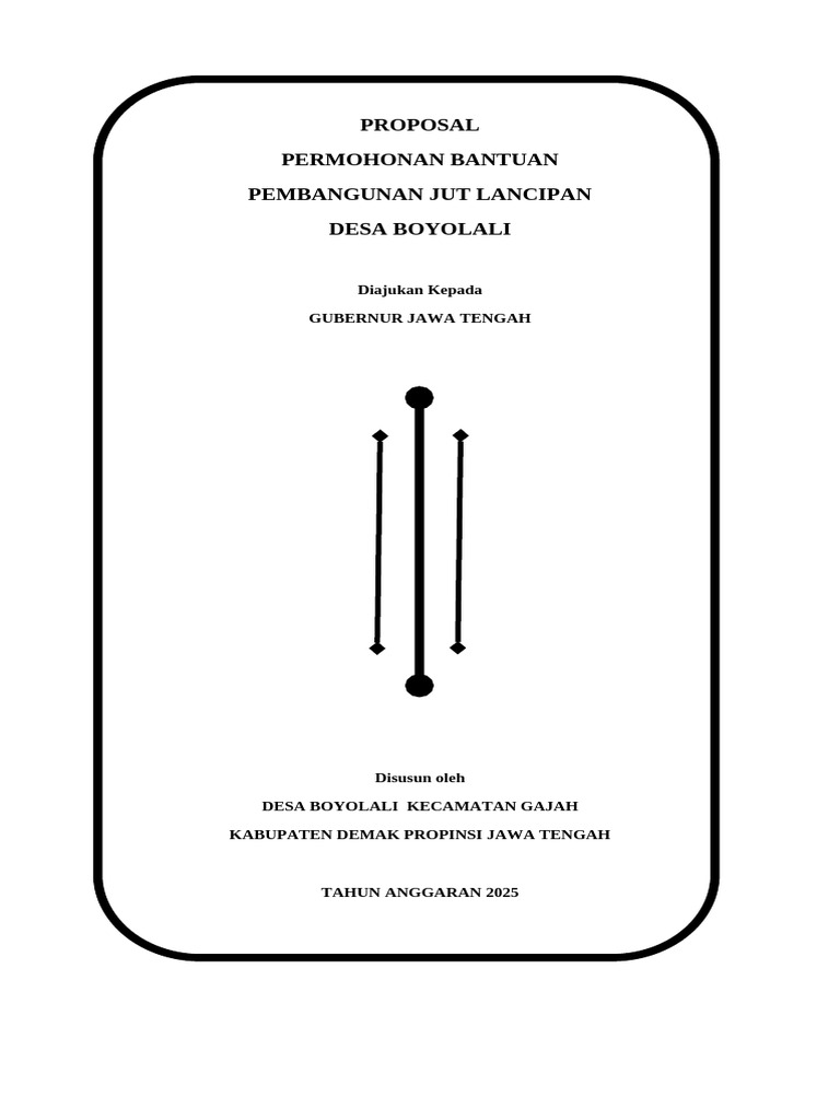 PROPOSAL JUT BOYOLALI 2025 | PDF