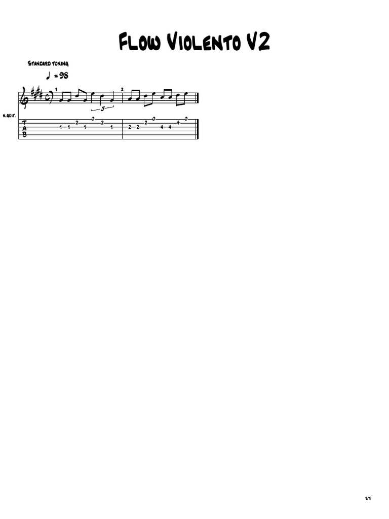 Flow Violento V2 | PDF