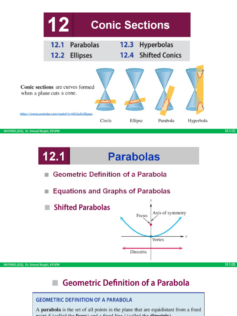 12.1 Parabolas and Shifted Parabolas | PDF | Elementary Mathematics ...