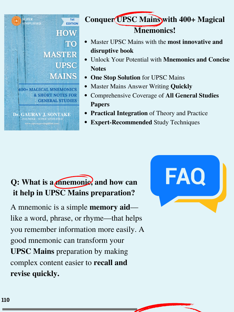 Preview - How To Master UPSC Mains | PDF | Mnemonic