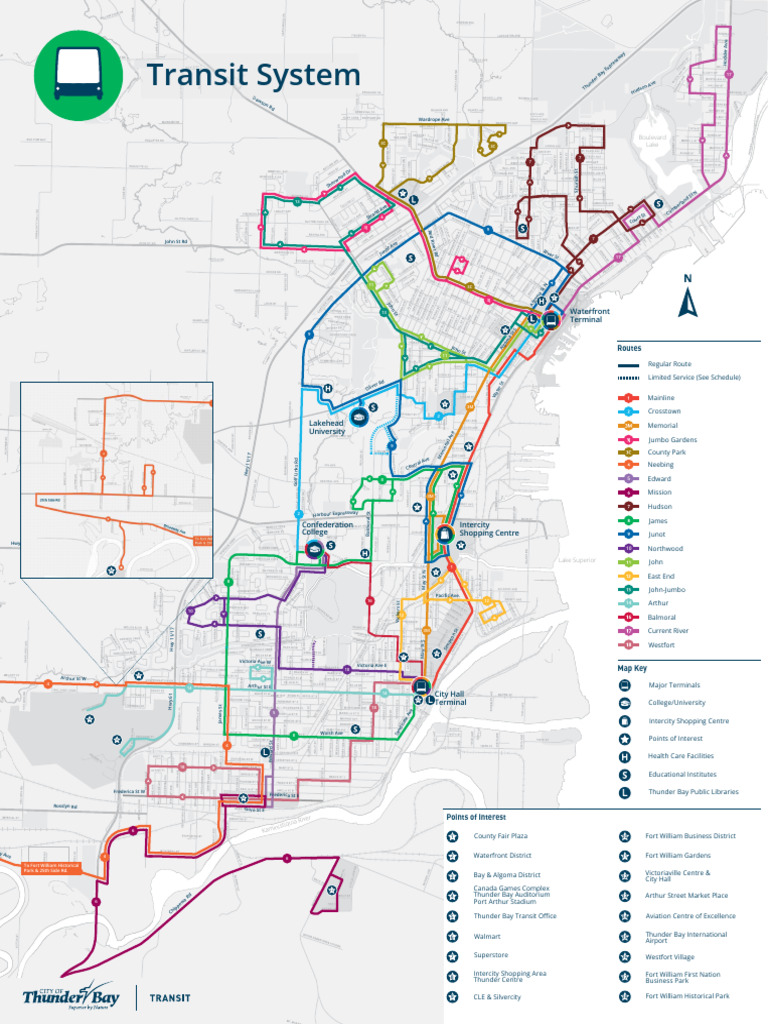 TBT System Map 2024 | PDF