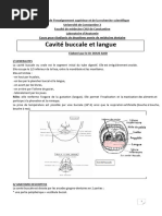 Anatomie et Fonction de la Langue | PDF | Langue | Anatomie humaine