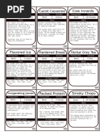 Alcohol Rules 5e | PDF | Barrel | Alcoholic Drinks