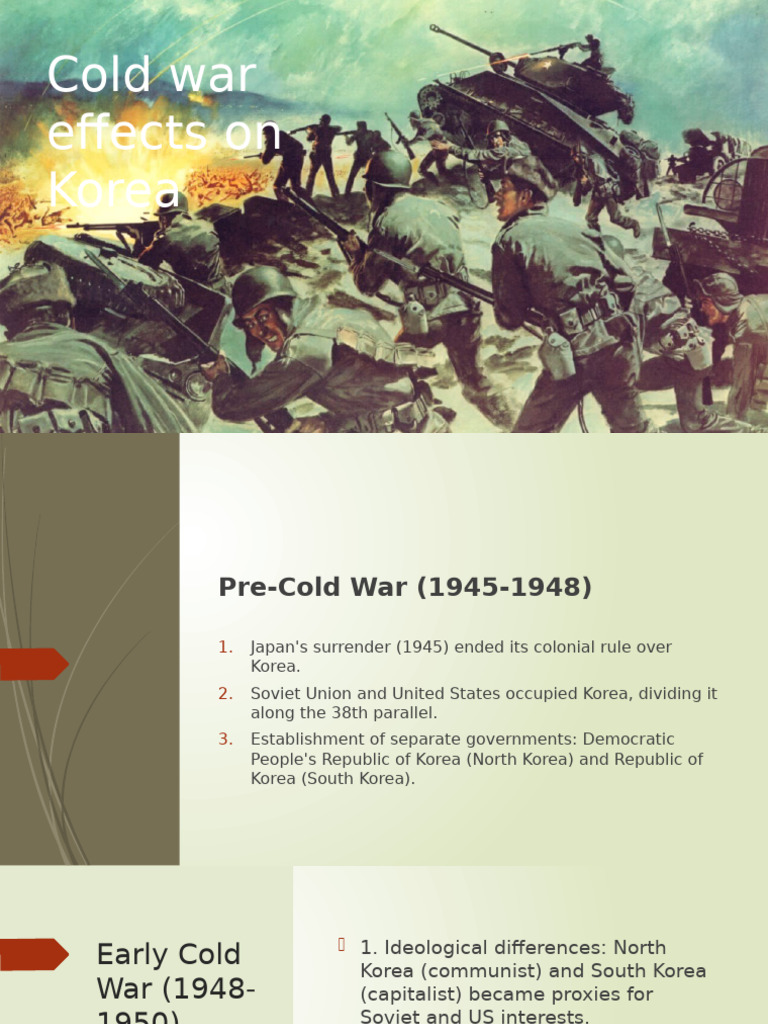 Cold War Effects On Korea | PDF | World Politics | South Korea