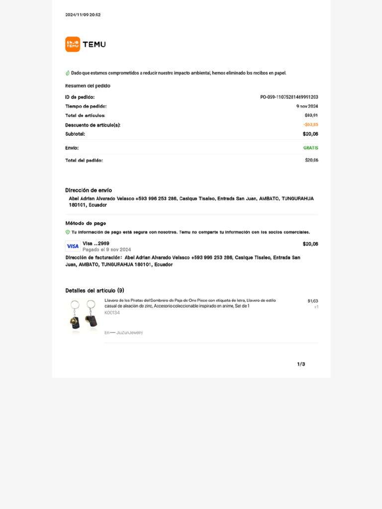 Temu Web Document | PDF