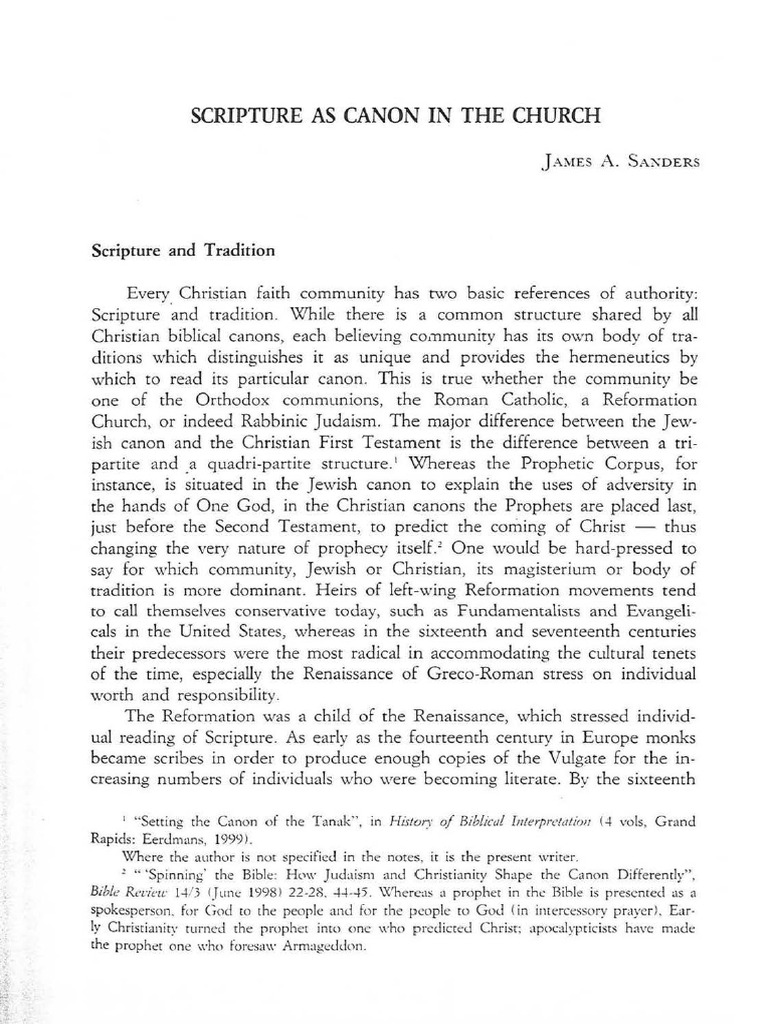 Scriptures ac can | PDF | Bible | Biblical Canon
