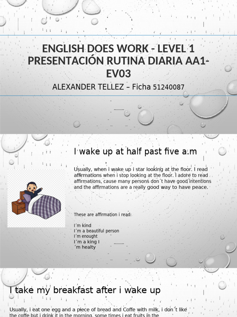 Presentacion-rutina-diaria-AA1-EV03 | PDF