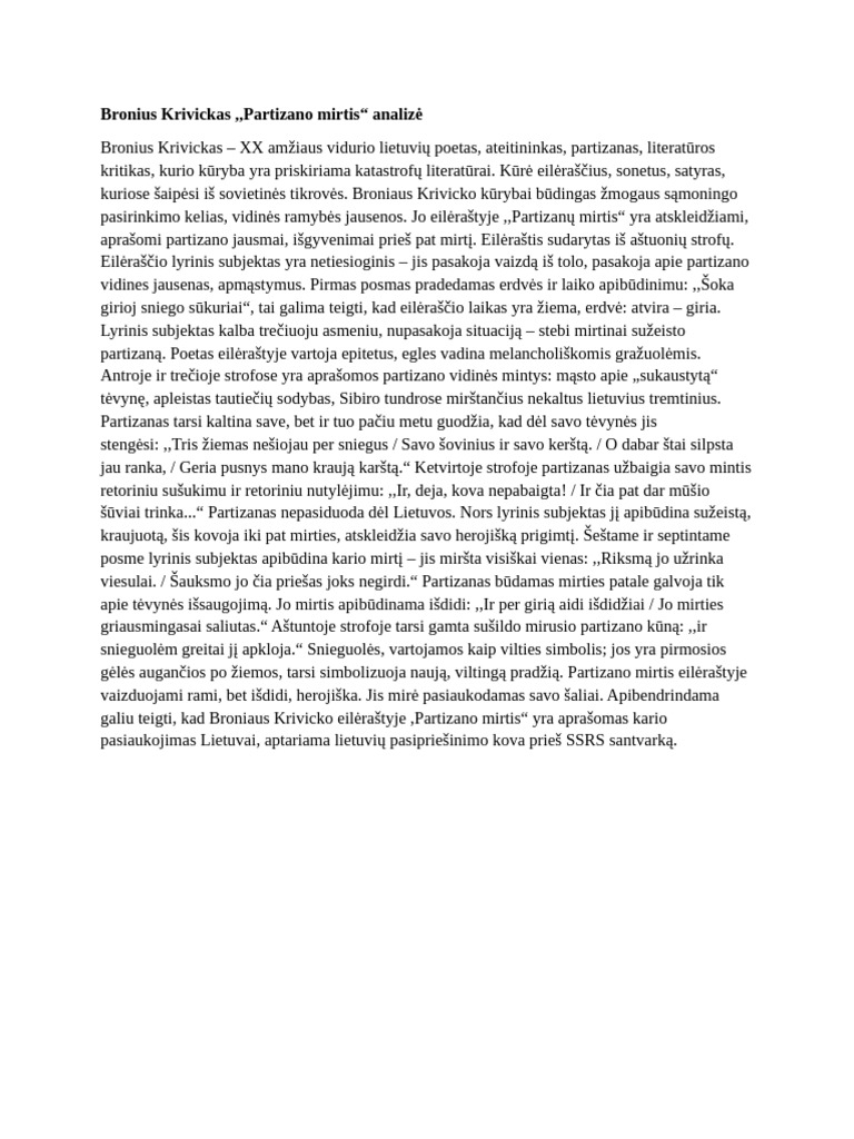 Bronius Krivickas | PDF