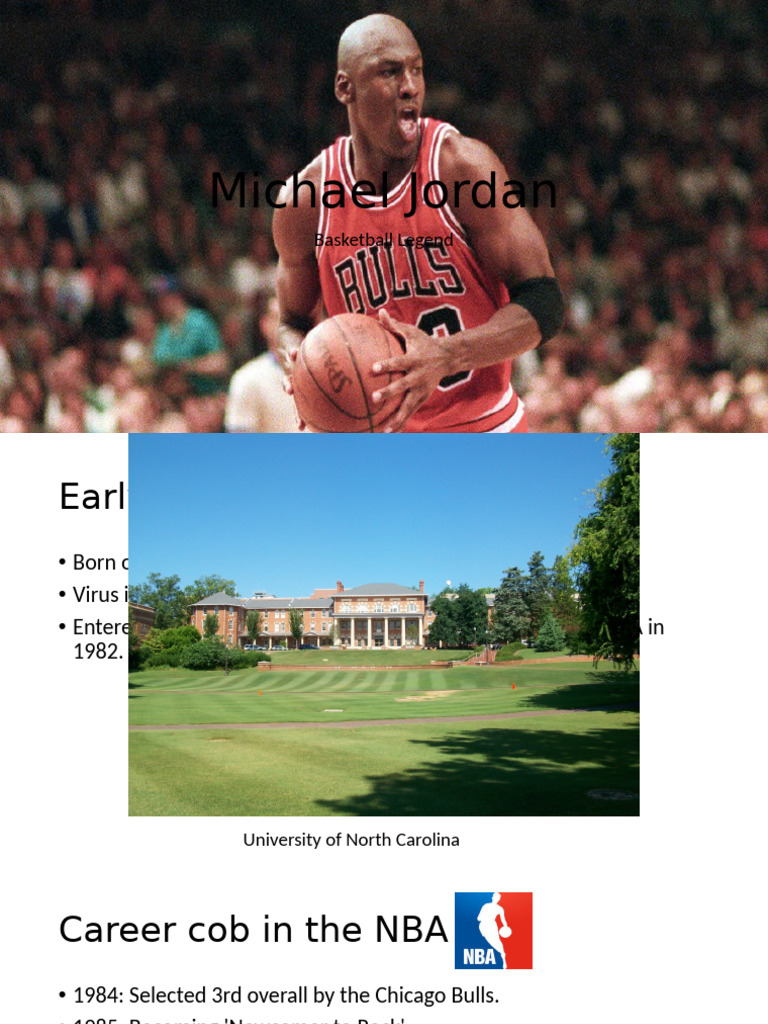 Michael Jordan: NBA Career Highlights | PDF