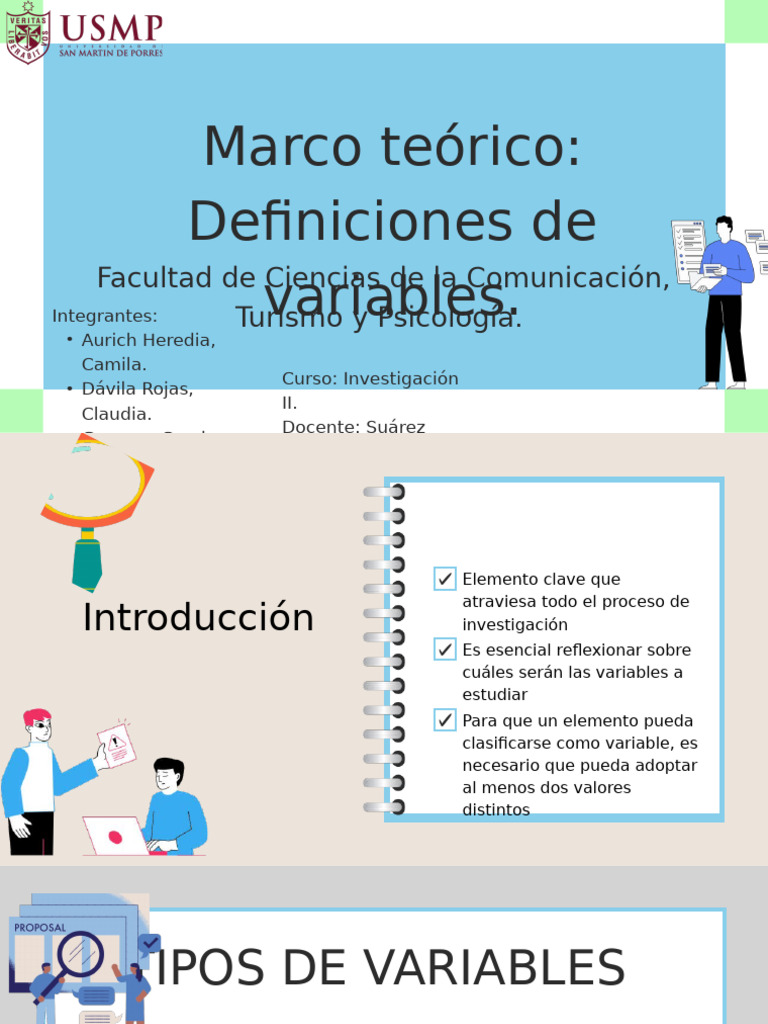 Definición de Variables - Investigación II | PDF | Teoría | Science