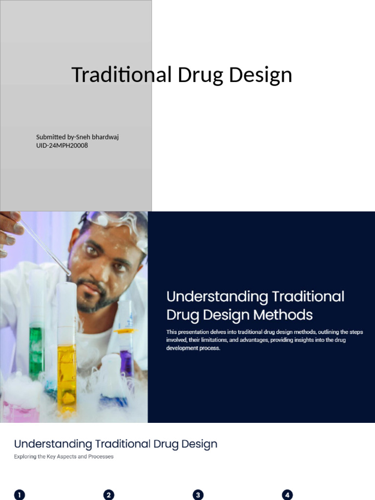 Traditional Drug Design Techniques | PDF