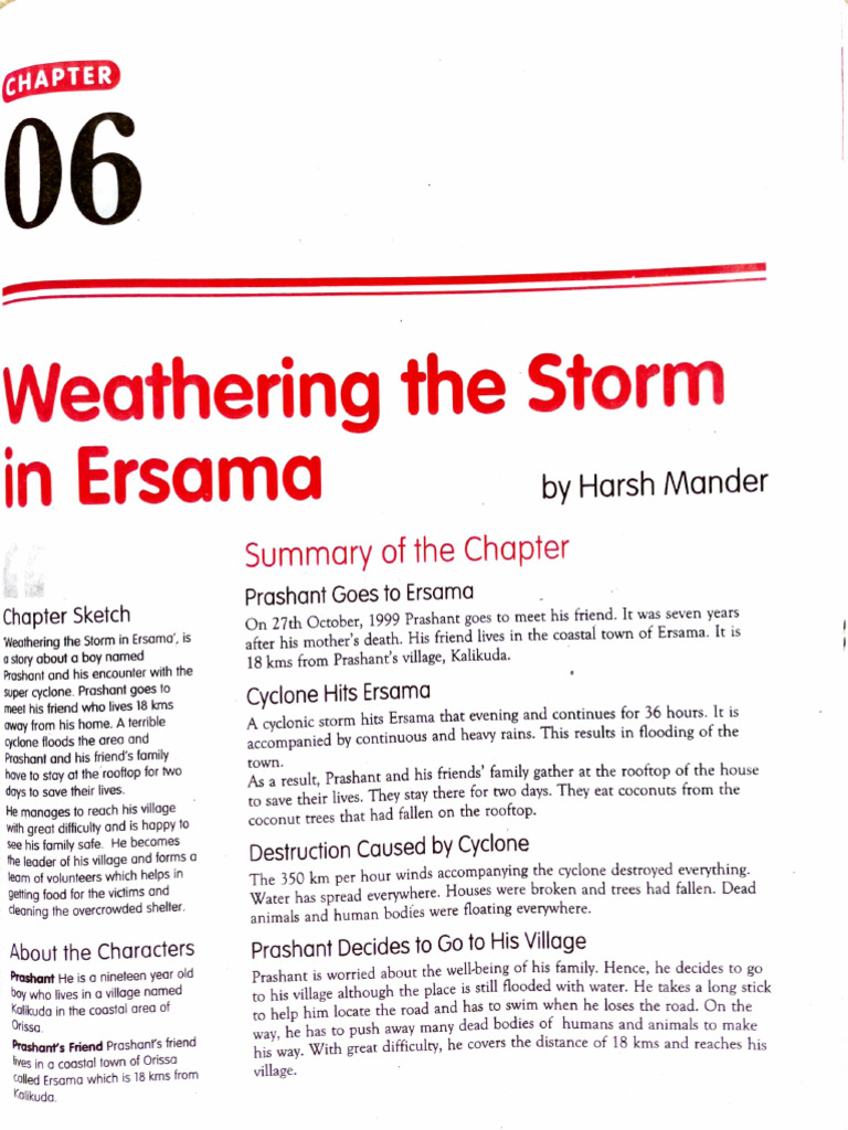Weathering The Storm in Ersama | PDF