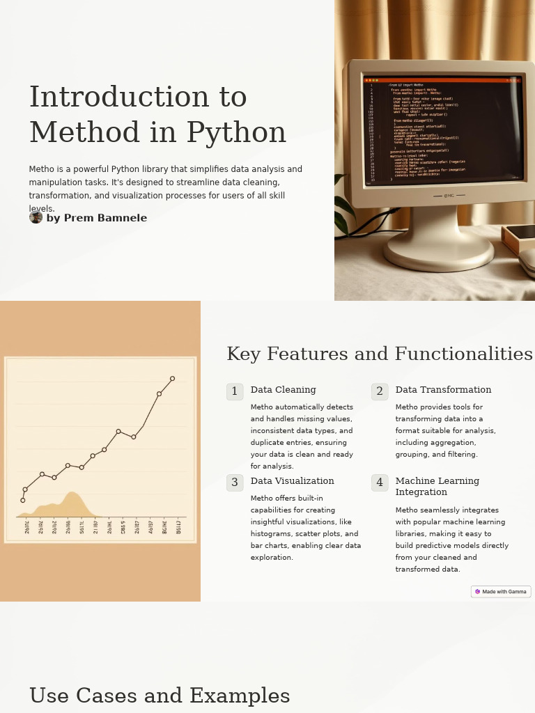 Introduction To Metho in Python 2 | PDF