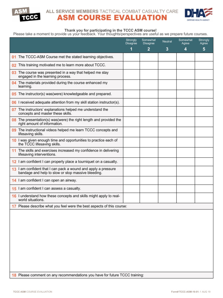 Course Evaluation | PDF | Learning | Cognition
