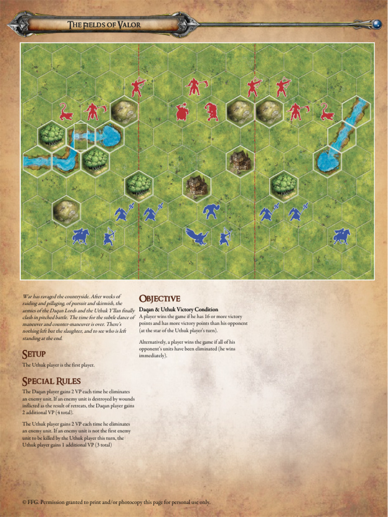Daqan vs Uthuk Battle Rules Guide | PDF
