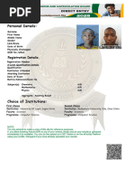 National Diploma Application Form 2024-2025 | PDF | Identity Document ...