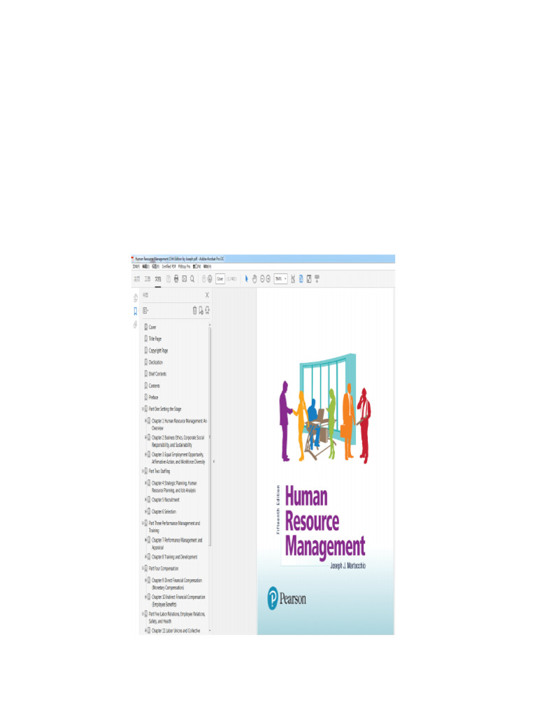 (Original PDF) Human Resource Management 15th Edition by Joseph PDF ...