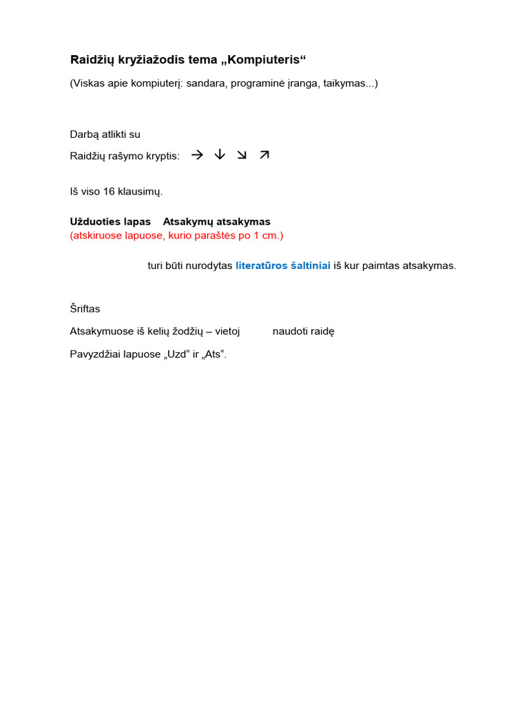 Informatikos ND NR 5 Kryå Iaå Odis | PDF