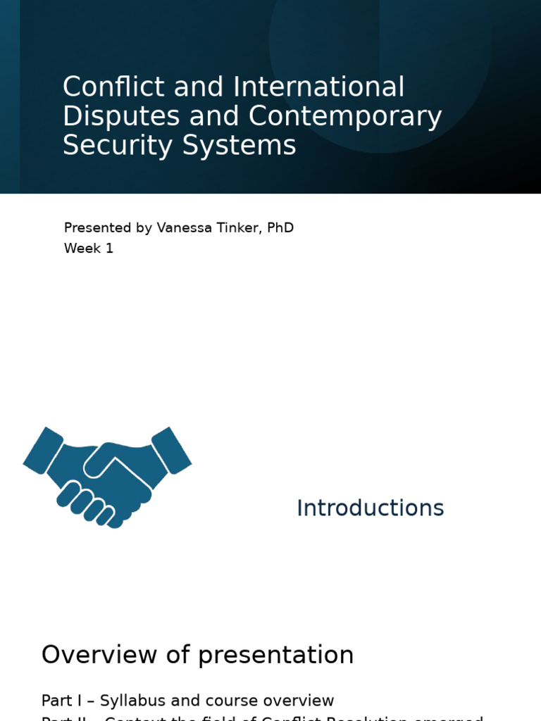 Introductions - Establishing Context | PDF | United Nations ...