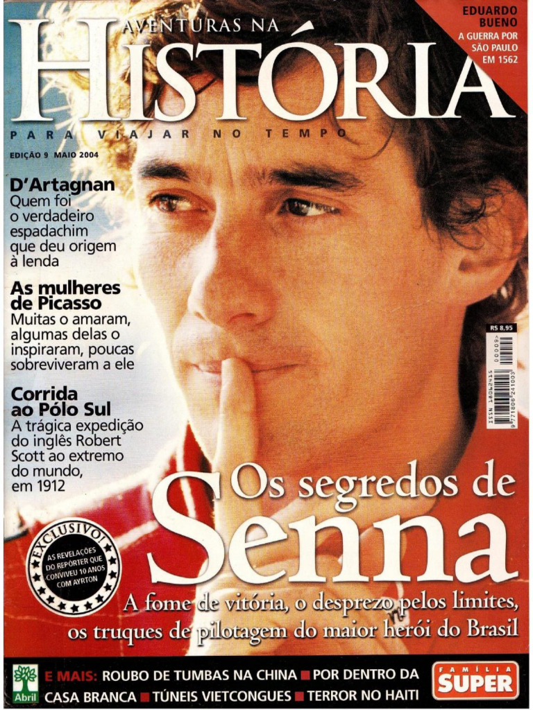 Revista Aventuras Na História 009 Os Segredos de Senna | PDF