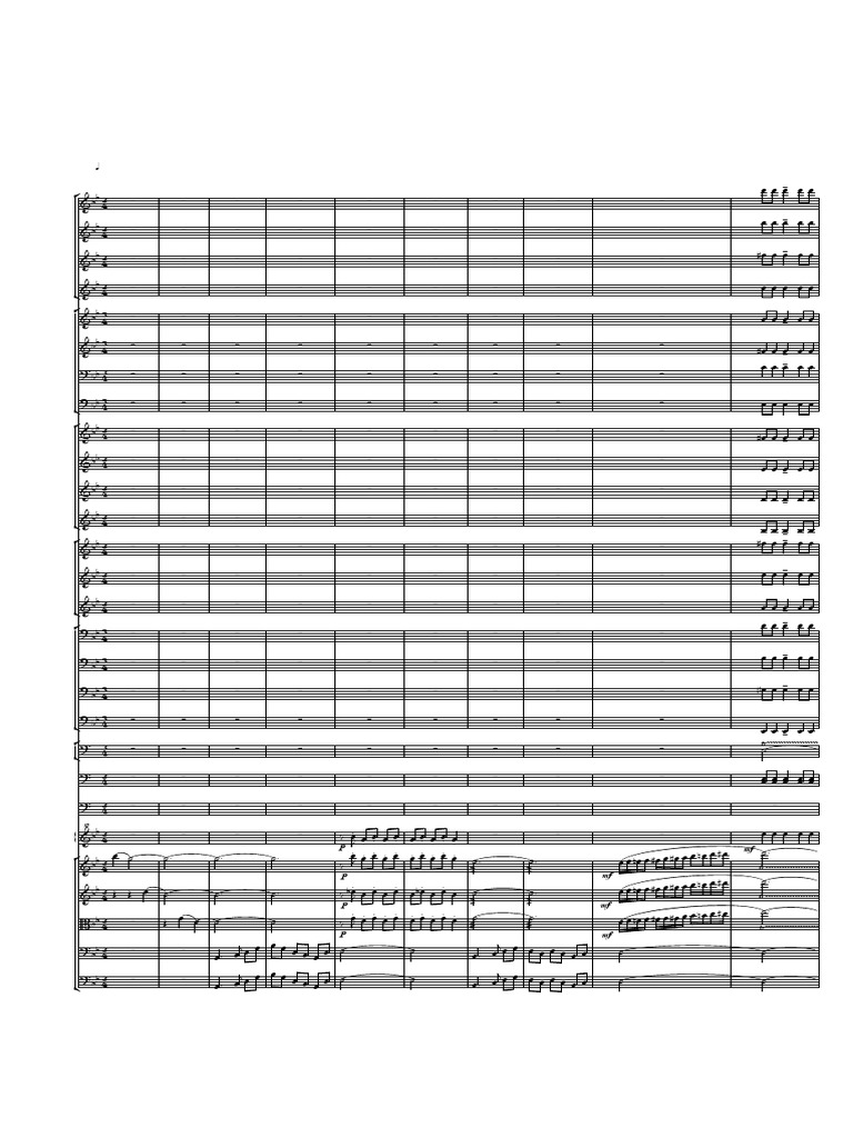 Score Sinf. Luna de Marg | PDF