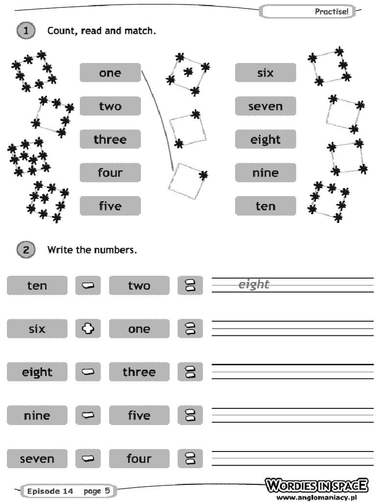 Let's Count (1-10) | PDF