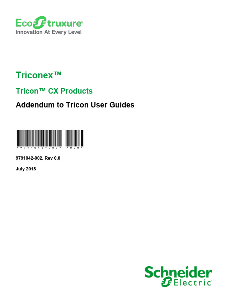 Tricon Compact | PDF | Programmable Logic Controller | Hertz