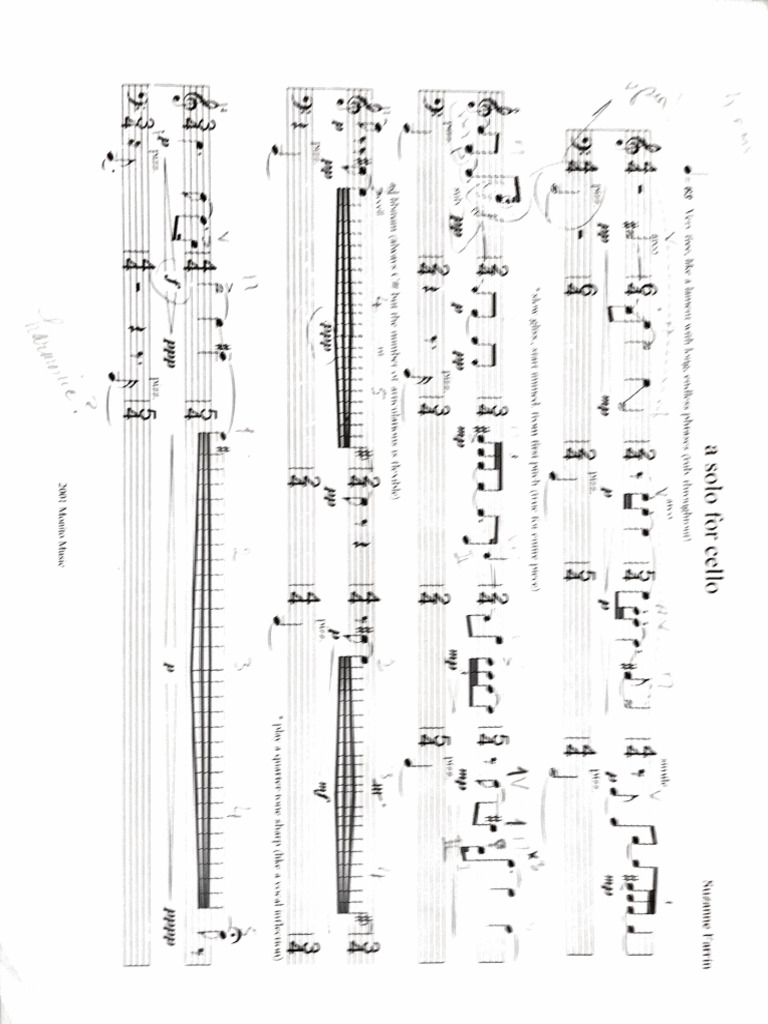 Cello Etude Piece | PDF