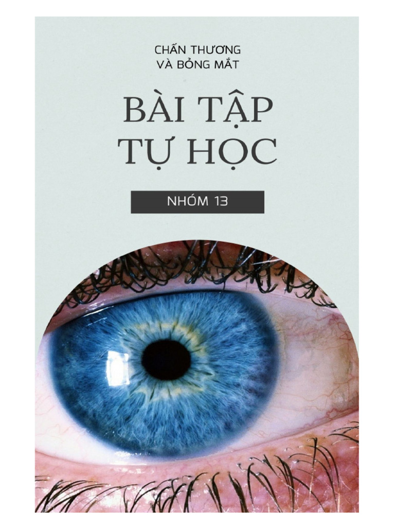 BTTH MẮT | PDF