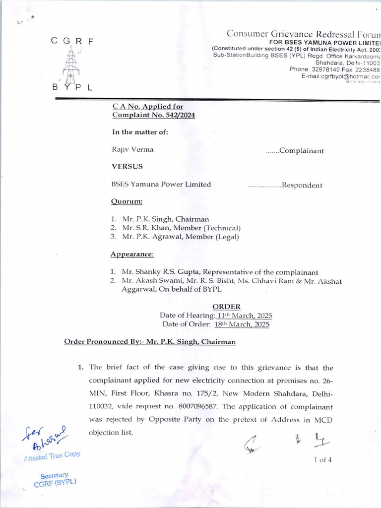 Final Order of Rajiv Verma 18.03.2025 | PDF