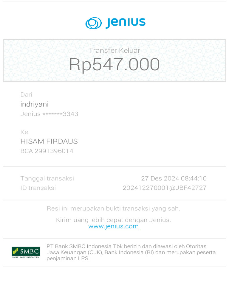 Jenius_eReceipt_202412270001@JBF42727 | PDF