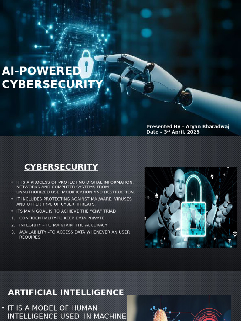 AI Power Cyber Security | PDF | Artificial Intelligence | Intelligence (AI) & Semantics