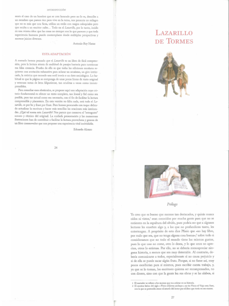 Lazarillo de Tormes. Ed. Vicens Vives (1) | PDF