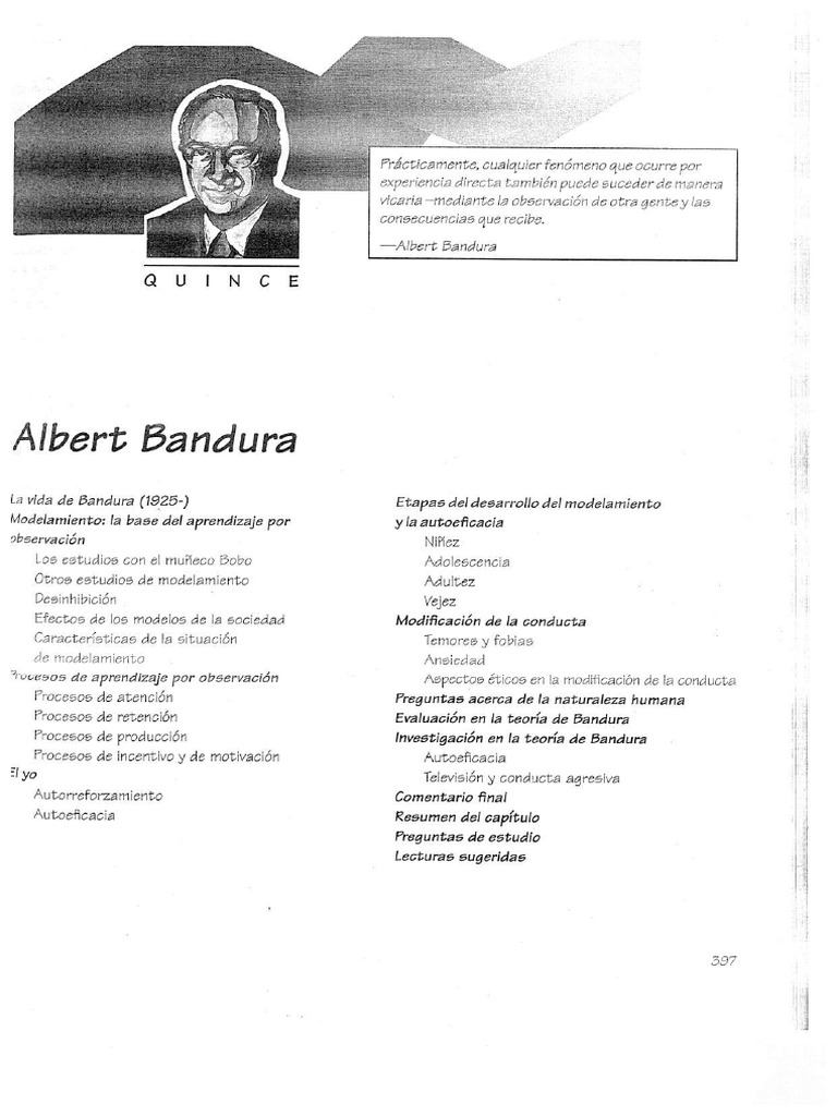 Lectura 6. Bandura | PDF