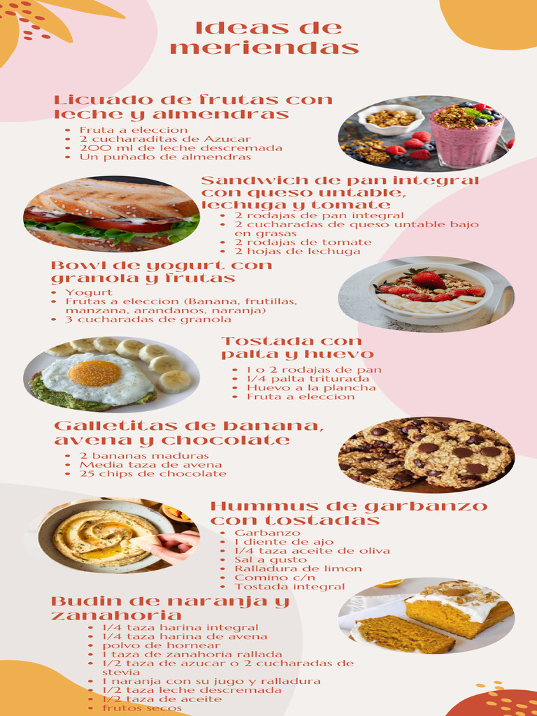 Meriendas | PDF
