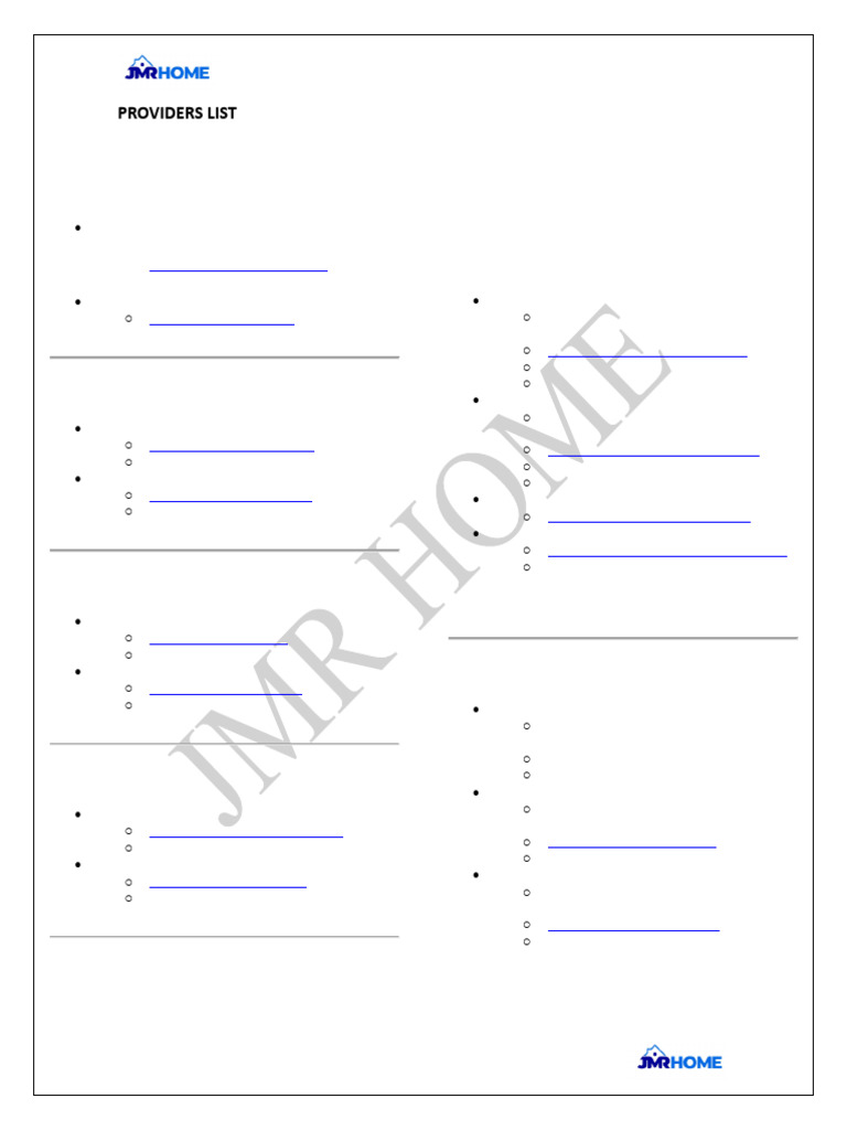 Norcross Cabinet and Plumbing Providers | PDF | Materials ...